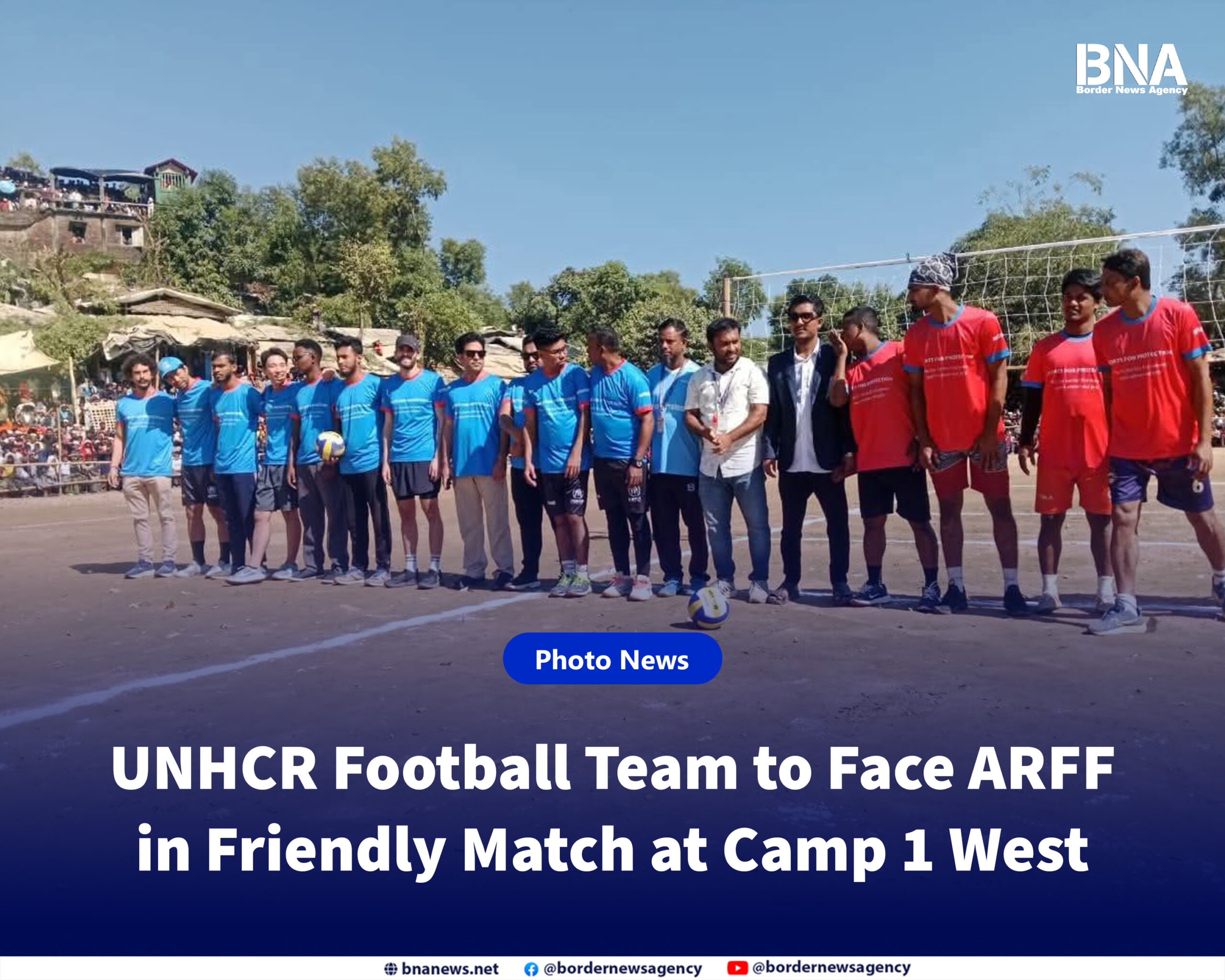 UNHCR Football Team to Face ARFF in Friendly Match at Camp 1 West ...